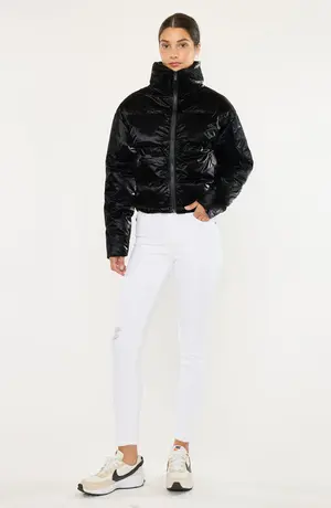 KANCAN Cropped Puffer Jacket