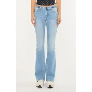KANCAN Estrella Mid-rise Flare Jeans