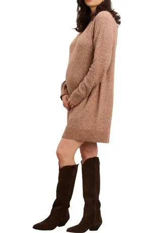 Hatch Cozy Pointelle Mini Dress
