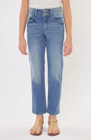 Kancan Straight Leg Jeans For Women