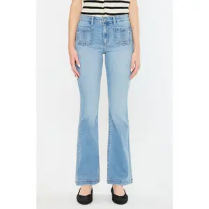 KANCAN High-rise Bootcut Jeans
