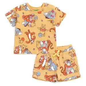 Disney Winnie The Pooh Waffle Knit Set - Khaki