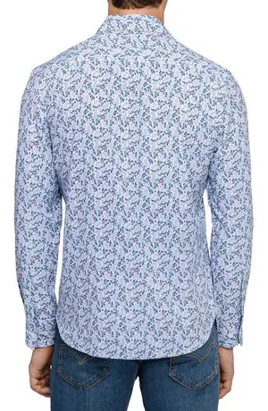 CON.STRUCT Fall Floral Woven Long Sleeve Basic - Multi