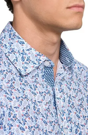 CON.STRUCT Fall Floral Woven Long Sleeve Basic - Multi