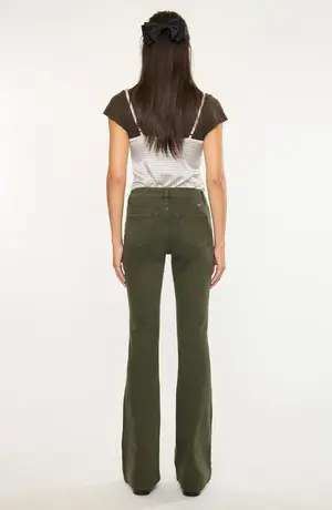 KANCAN High Rise Flare Jeans
