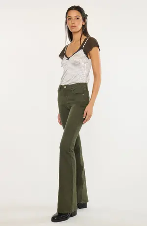 KANCAN High Rise Flare Jeans