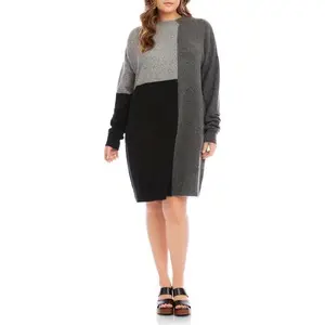 Women's Dropped Shoulder Sweater Dresses