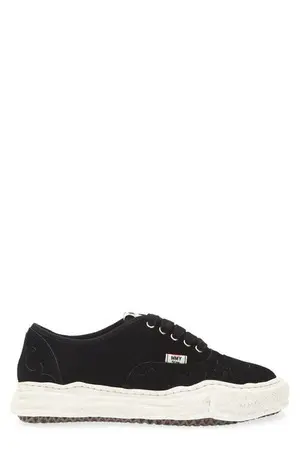 Mihara Yasuhiro Baker Original Sole Leather Sneakers - Black