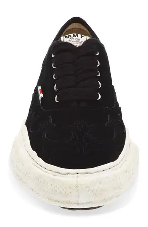 Mihara Yasuhiro Baker Original Sole Leather Sneakers - Black