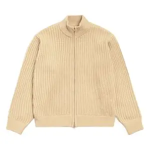 StÜssy Patch Zip Sweater - Tan