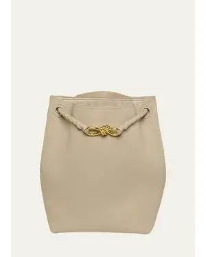 Bottega Veneta Leather Shoulder Bag Black