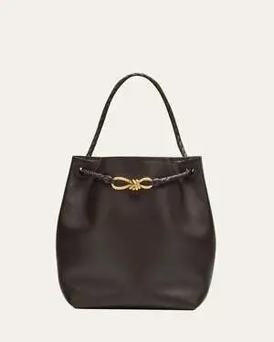 Bottega Veneta Leather Shoulder Bag - Fondant