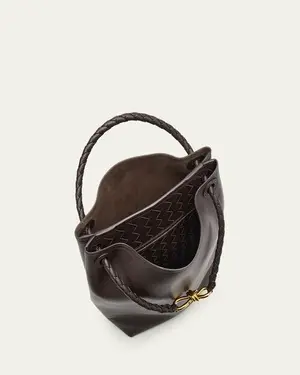 Bottega Veneta Leather Shoulder Bag - Fondant