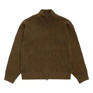 StÜssy Patch Zip Sweater - Green