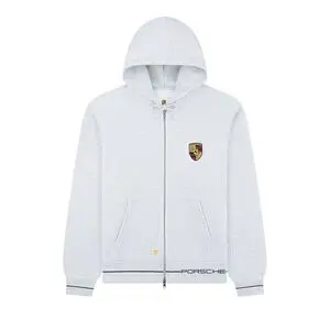 Aimé Leon Dore X Porsche Full-zip Hoodie - Silver