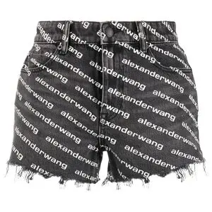 Alexander Wang Bite Denim Shorts