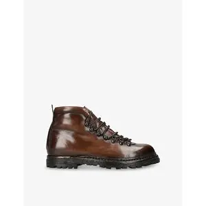 Officine Creative Artik Leather Ankle Boots