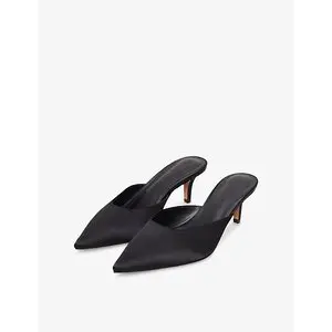 PHASE EIGHT Pointed-toe Heeled Mules