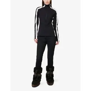 Goldbergh Meave Half-zip Ski Top - 9008 Black/white