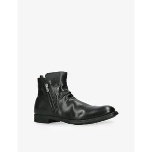 Officine Creative Chronicle Leather Ankle Boots