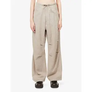 DARKPARK Wide-leg Wool Trousers
