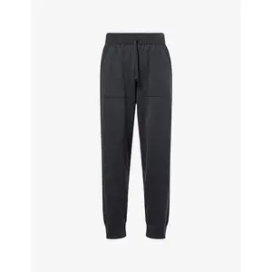 John Smedley Elasticated-waist Relaxed-fit Wool Trousers
