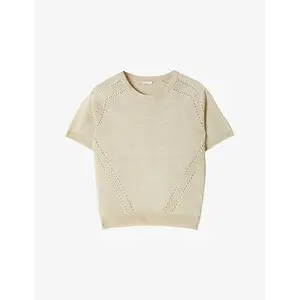 JOSEPH Lille Short-sleeved Knitted Top