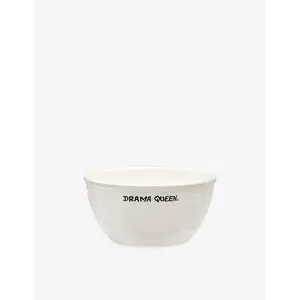 ANNA + NINA Drama Queen Ceramic Bowl 14cm - White