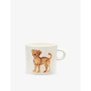 ANNA + NINA Labradoodle Ceramic Mug 13.5cm - Multi