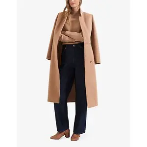 PHASE EIGHT Wool-blend Tie-belt Coat
