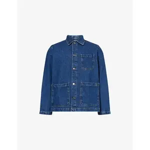 PERCIVAL Gove Chore Patch-pocket Denim Jacket
