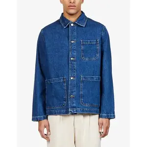 PERCIVAL Gove Chore Patch-pocket Denim Jacket