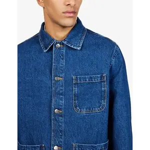 PERCIVAL Gove Chore Patch-pocket Denim Jacket