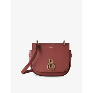 Mulberry Small Amberley Leather Satchel - Rust
