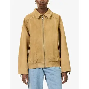 Dissh Suede Bomber Jacket