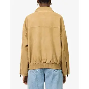 Dissh Suede Bomber Jacket