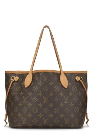 LOUIS VUITTON Louis Vuitton Monogram Neverfull PM NM Brown