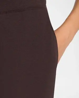 Majestic Filatures Wide-leg French Terry Pants - Chocolate
