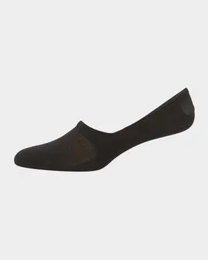 Pantherella Seville Short Invisible Socks - Black