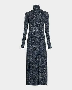 Proenza Schouler Mabel Printed Jersey Maxi Dress