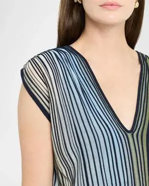 Ramy Brook Vanessa Ombre Striped Top - Multi