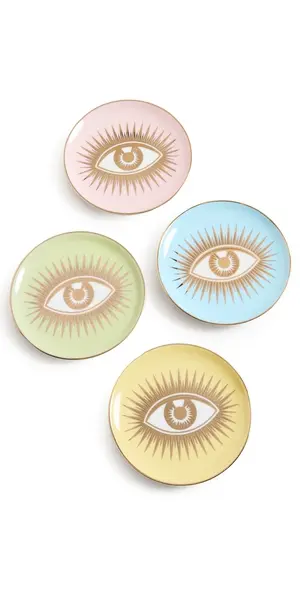 Jonathan Adler Le Wink Coasters - Multi