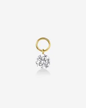 Ring Concierge Round Lab Diamond Huggie Charm - One-color