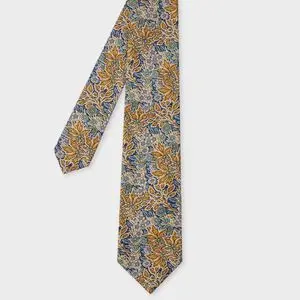 Paul Smith Cotton Neck Tie - Blue