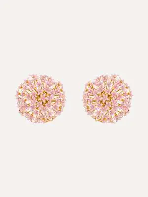 Oscar De La Renta Allium Clip-on Earrings - Pink