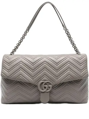 Gucci Gg Marmont Maxi Leather Shoulder Bag