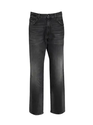 Amish Supplies Black Wash Jeans For Men