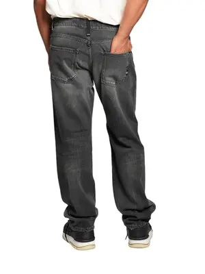 AMISH SUPPLIES Distressed Straight-leg Jeans