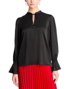 T Tahari Notch Neck Blouses