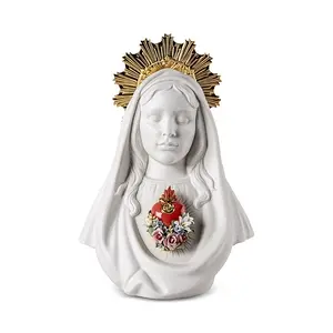 LLADRO Immaculate Heart Of Mary Sculpture - Multi